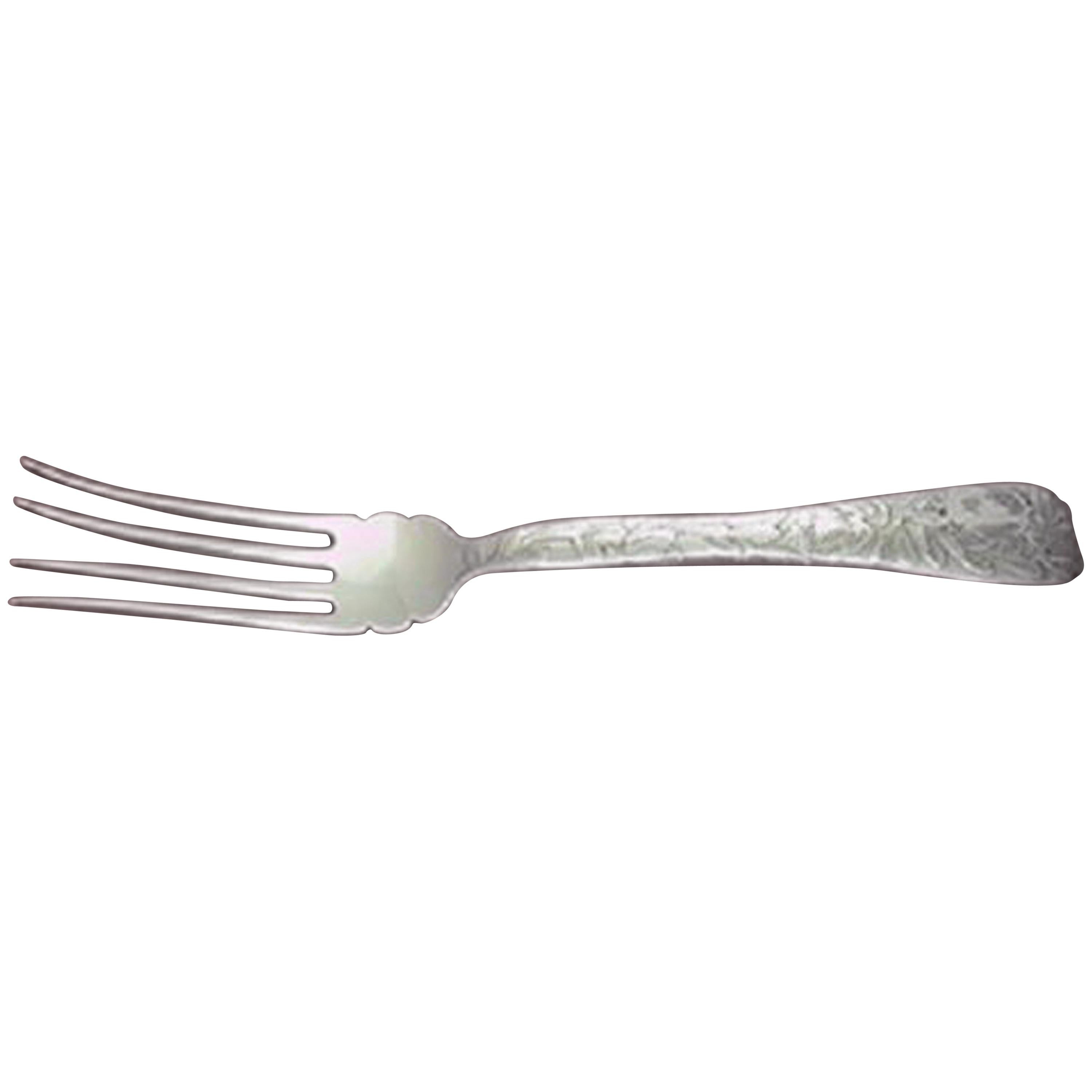 Lap Over Edge Acid Etched by Tiffany Sterling Baked Potato Fork with ...