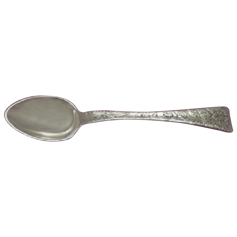 Lap over Edge Acid Etched by Tiffany Sterling Demitasse Spoon with ...