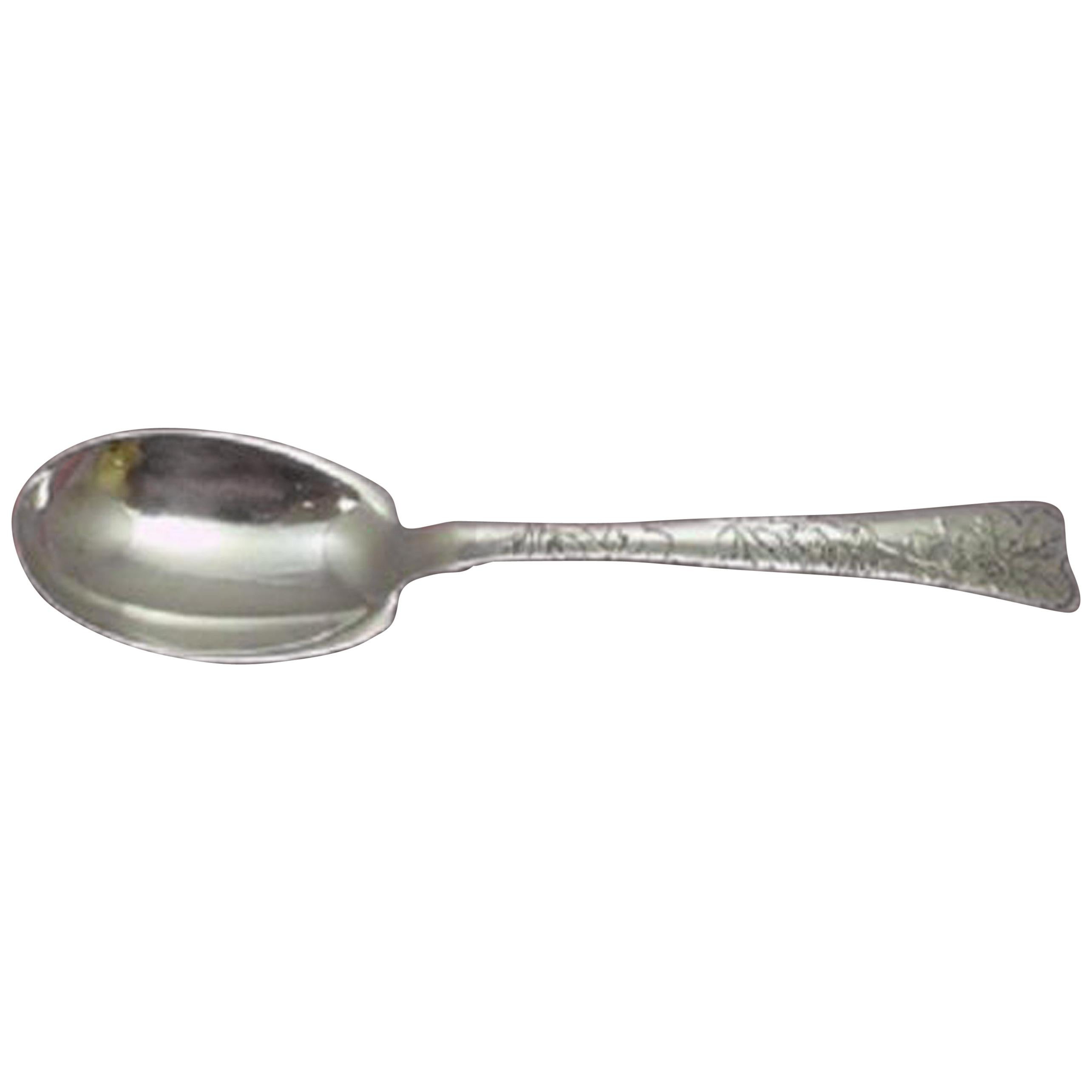 Lap Over Edge Acid Etched Tiffany Sterling Bon Bon Spoon Heart Bowl ...
