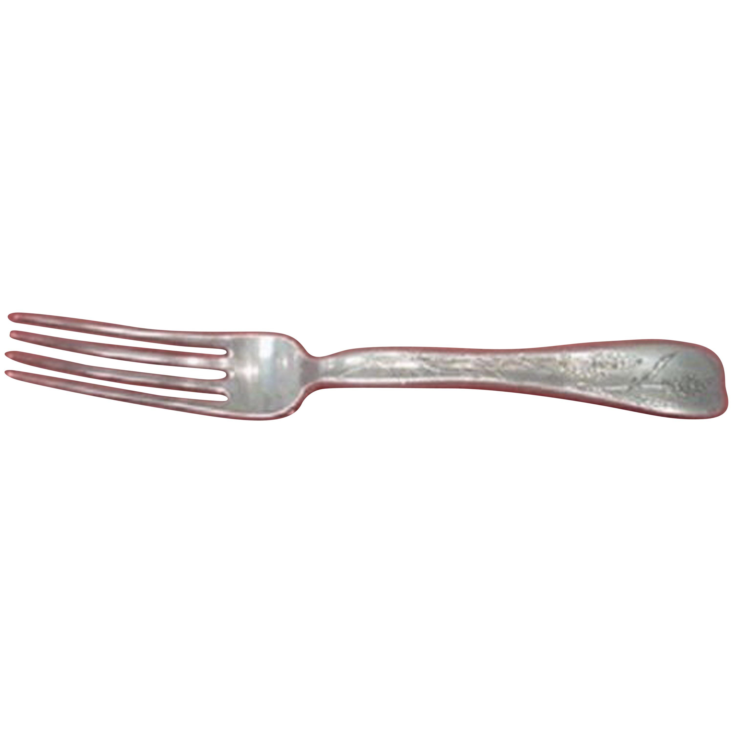 Lap over Edge Acid Etched by Tiffany Sterling Regular Fork BC ...