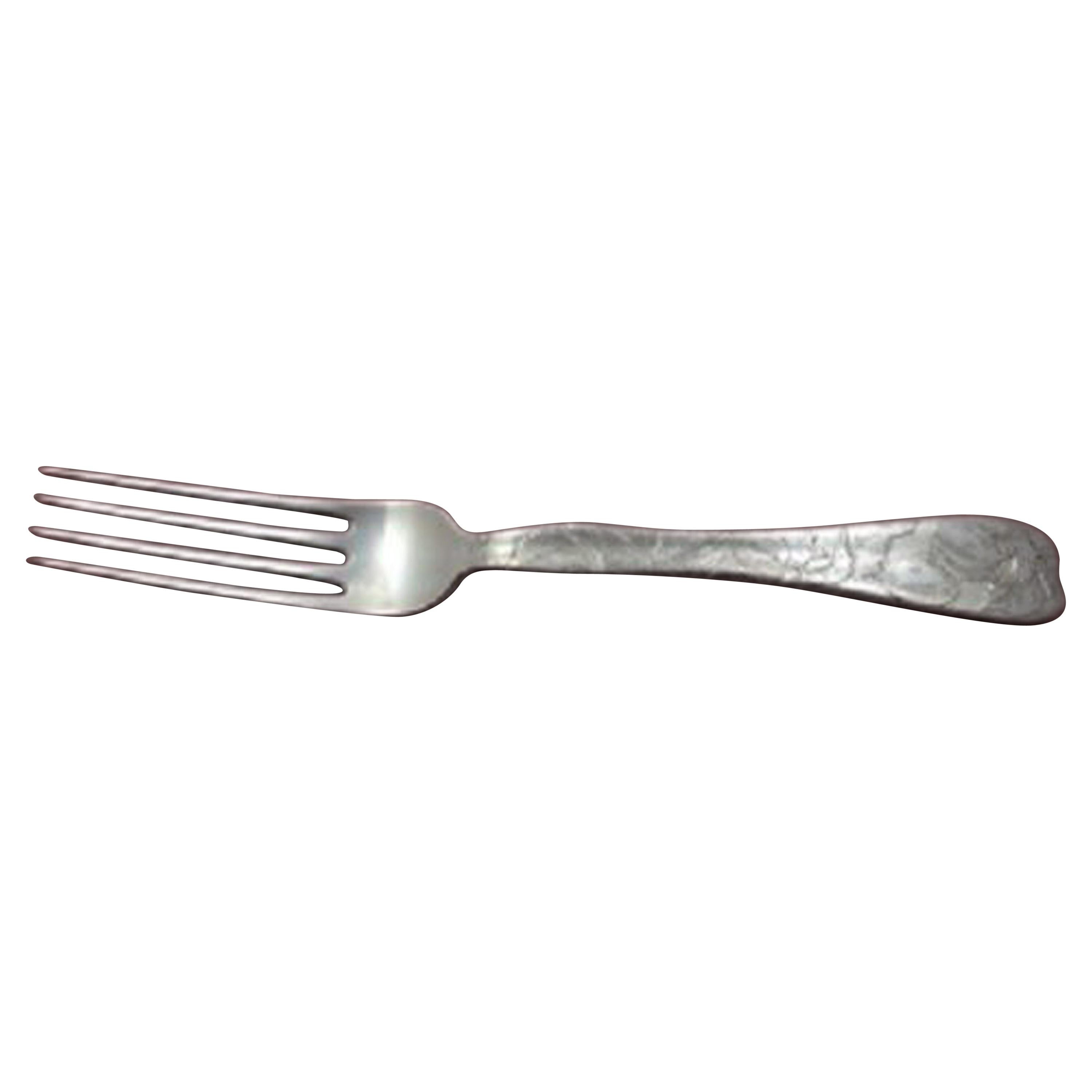 Lap Over Edge Acid Etched by Tiffany and Co. Sterling Regular Fork ...