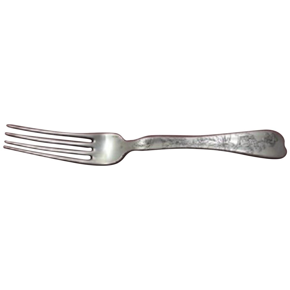 Lap Over Edge Acid Etched by Tiffany and Co. Sterling Regular Fork ...