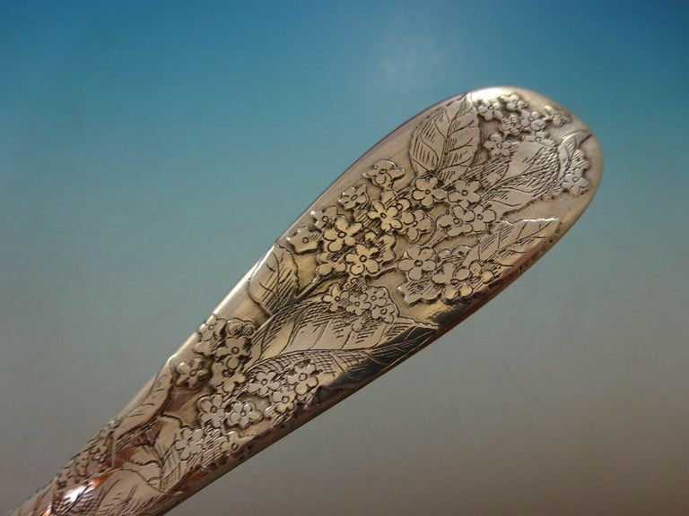 Lap Over Edge Acid Etched by Tiffany Sterling Silver Dinner Fork Sweet ...