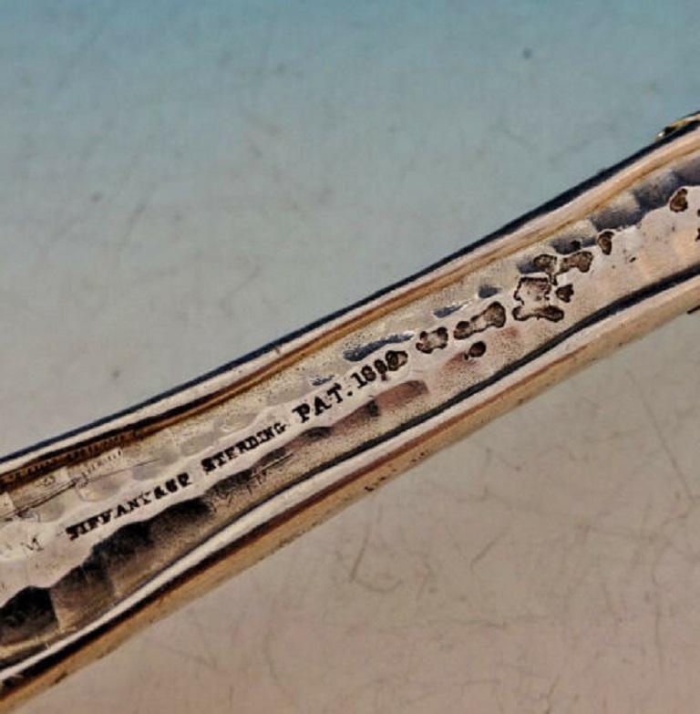 Lap Over Edge by Tiffany Sterling Silver Kidney Berry Spoon applied Bug ...