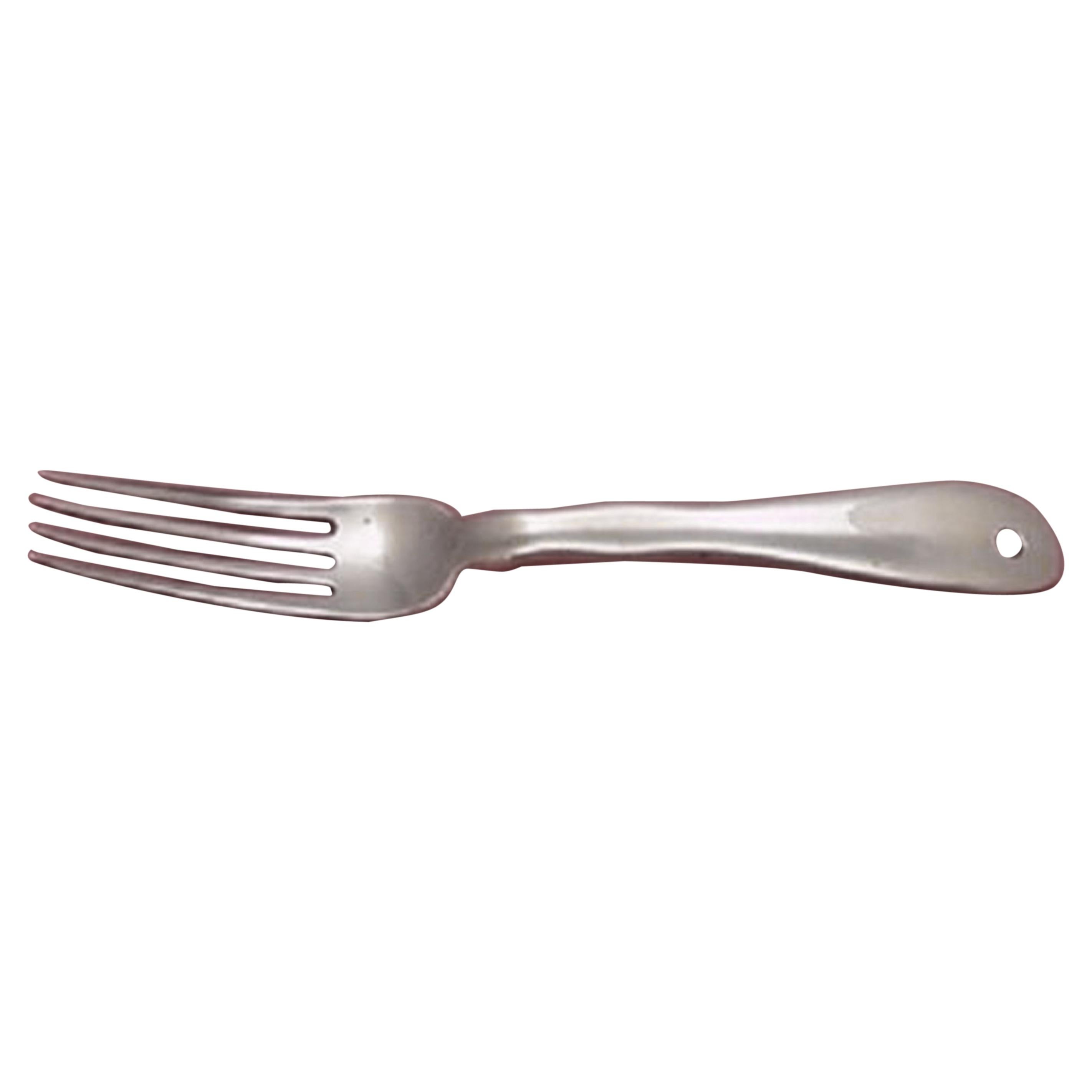 Lap Over Edge Plain by Tiffany and Co. Dinner Fork Lap Over Back Square ...