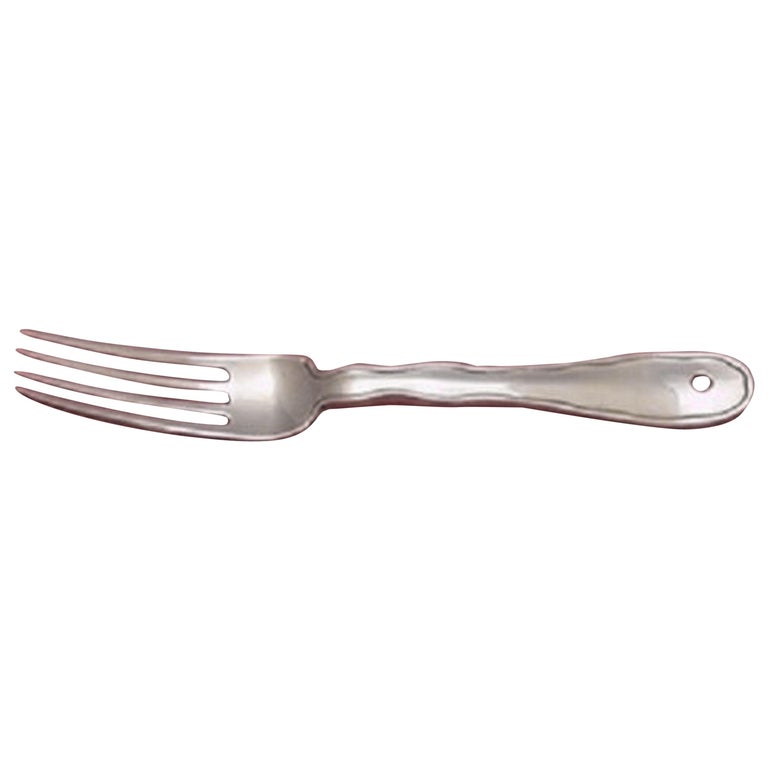 Lap Over Edge Plain by Tiffany and Co. Dinner Fork Lap Over Front ...