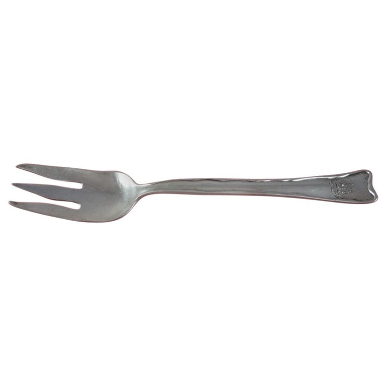 Lap Over Edge Plain by Tiffany and Co. Sterling Silver Regular Fork For ...
