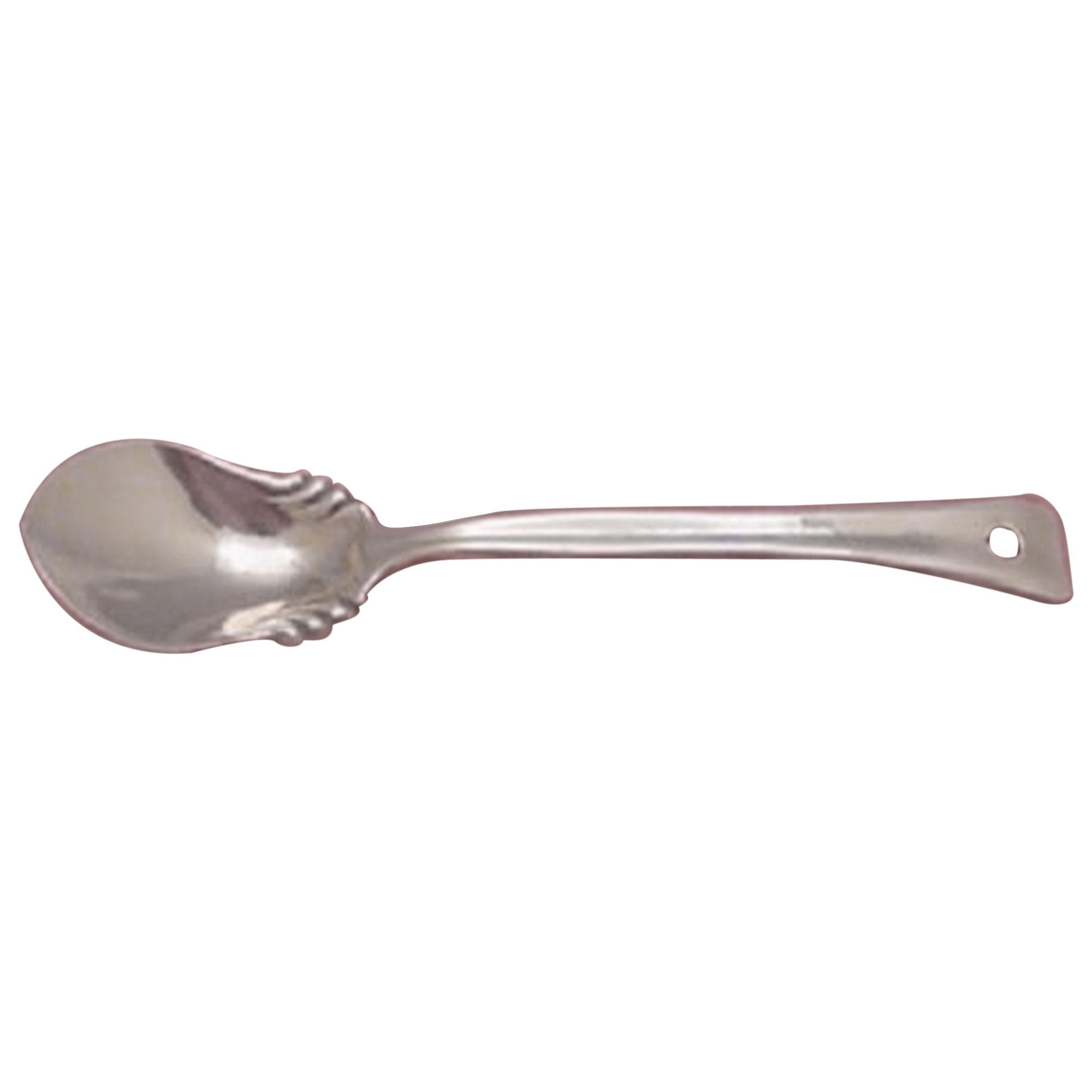 Lap Over Edge Plain by Tiffany Serving Spoon Lap Over Front Rare Copper ...