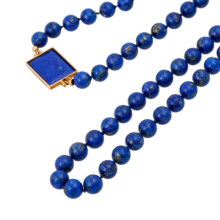 Lapis Lazuli Necklace For Sale at 1stDibs