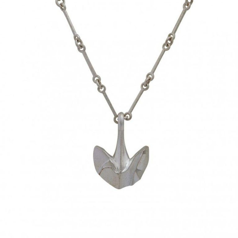 Lapponia Chain with Pendant "Anchor", 925/000 Silver For Sale at 1stDibs