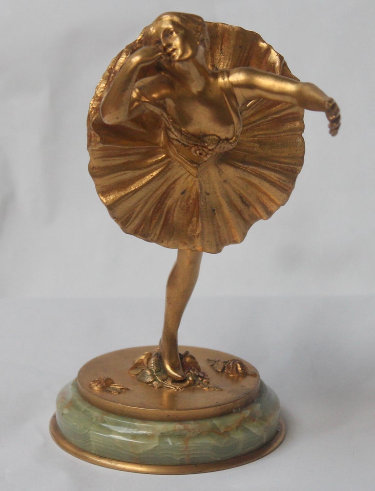 "L'Arabesque" a circa 1900 Bronze Figure For Sale at 1stDibs
