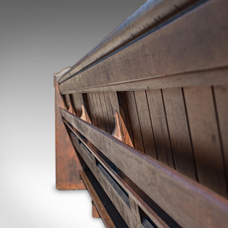 Large Antique Pew, English, Pitch Pine, Bench, Seat, 7-8, Victorian at ...