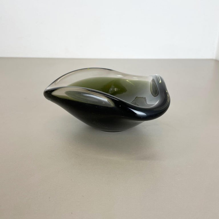 Large 1, 3kg Murano Sculptural Glass Element Shell Ashtray Murano ...