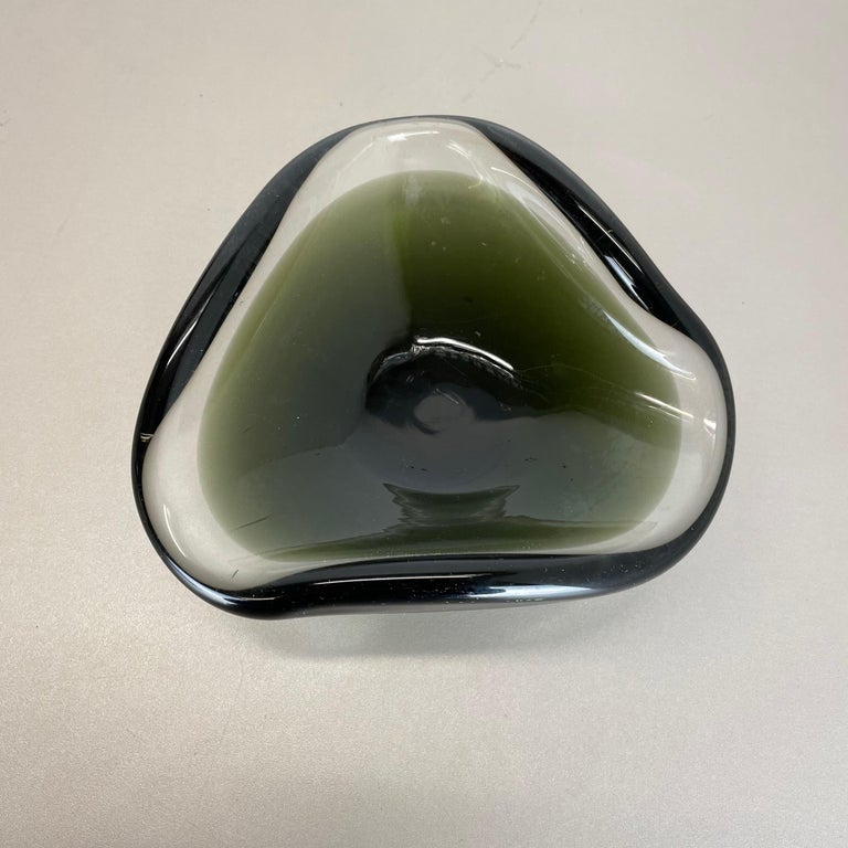 Large 1, 3kg Murano Sculptural Glass Element Shell Ashtray Murano ...