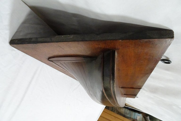 Large 1810 Half Hull Sailing Ship Model with Rare Bowsprit For Sale at ...