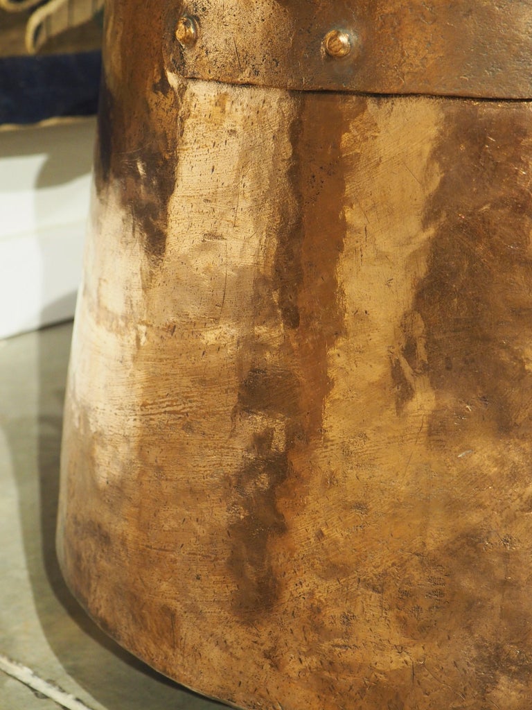Large 18th Century Copper and Wrought Iron Chaudron from France For ...
