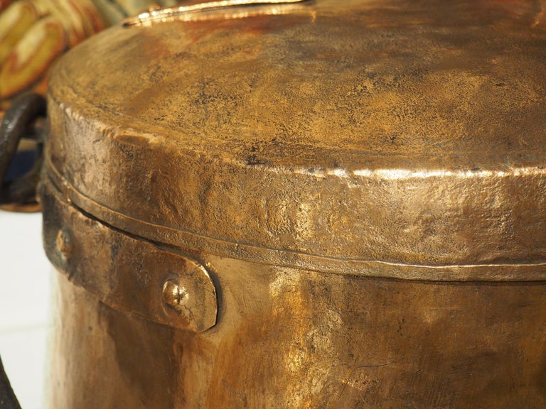 Large 18th Century Copper and Wrought Iron Chaudron from France For ...
