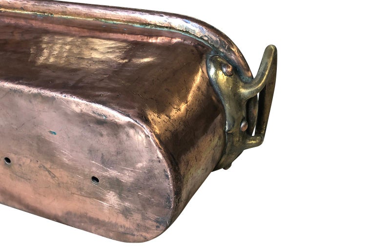 Large 18th Century French Copper Fish Pan at 1stDibs