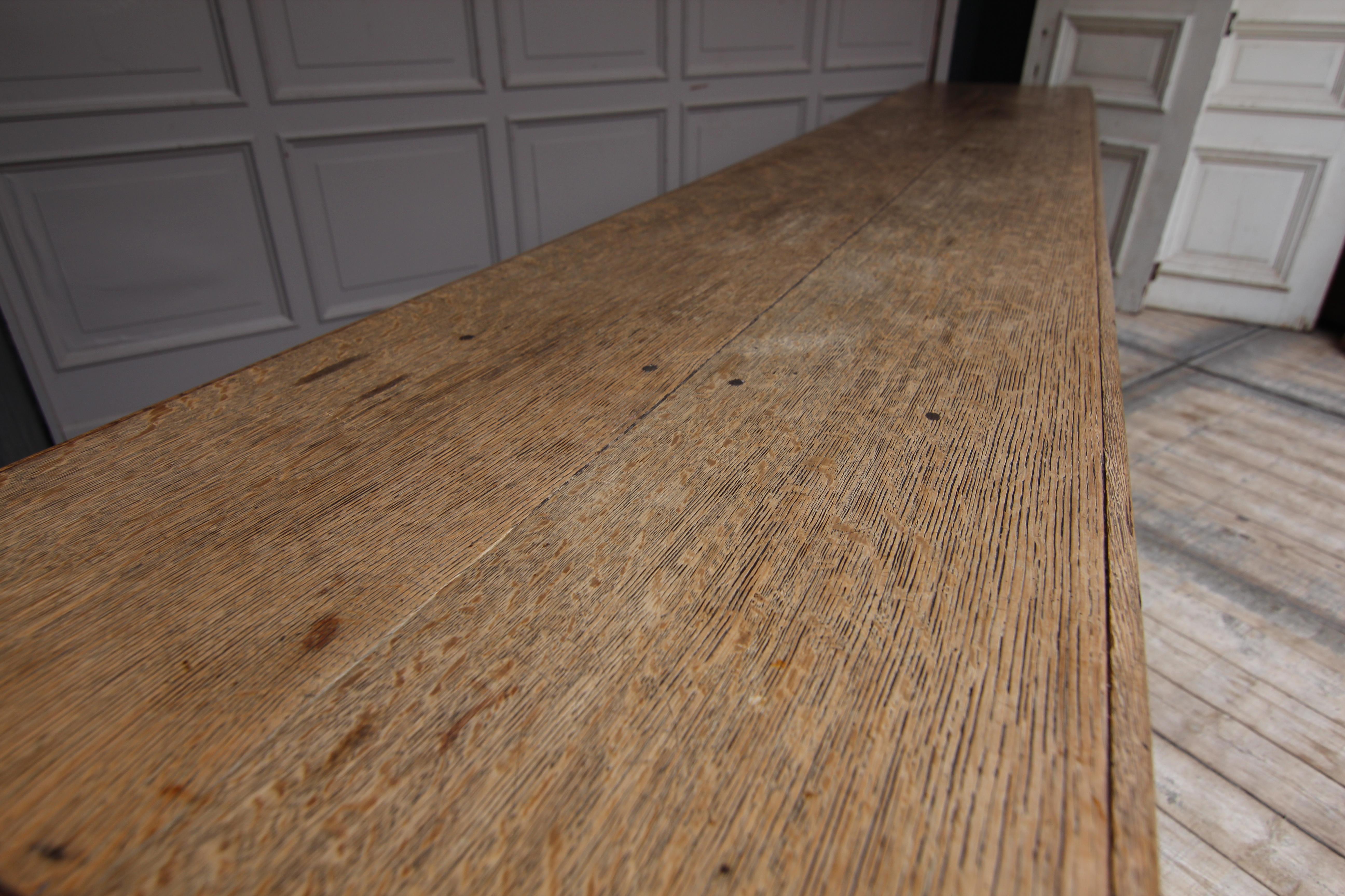 Large 18th Century French Oak Monastery Refectory Table at 1stDibs | bo ...