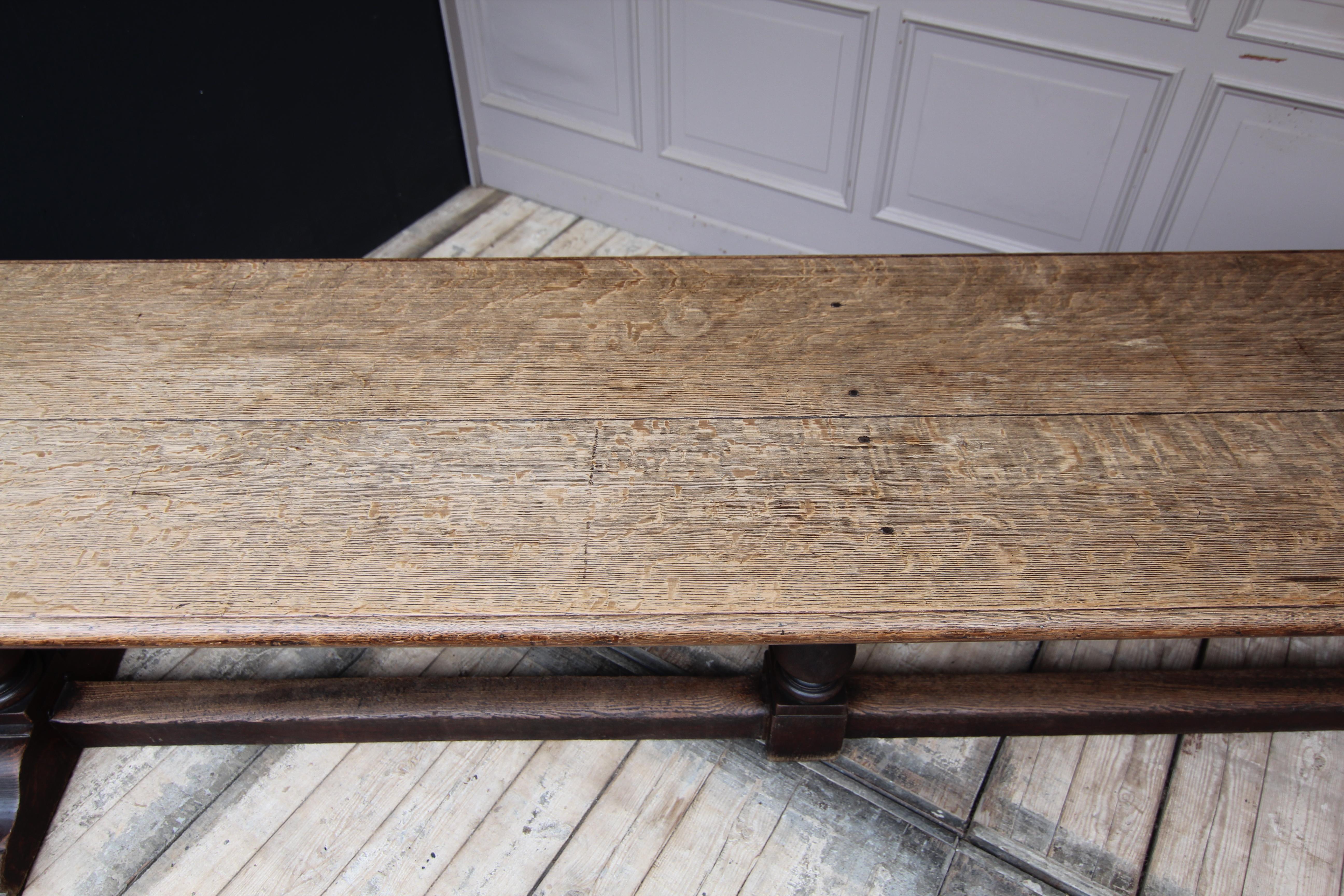 Large 18th Century French Oak Monastery Refectory Table at 1stDibs | bo ...