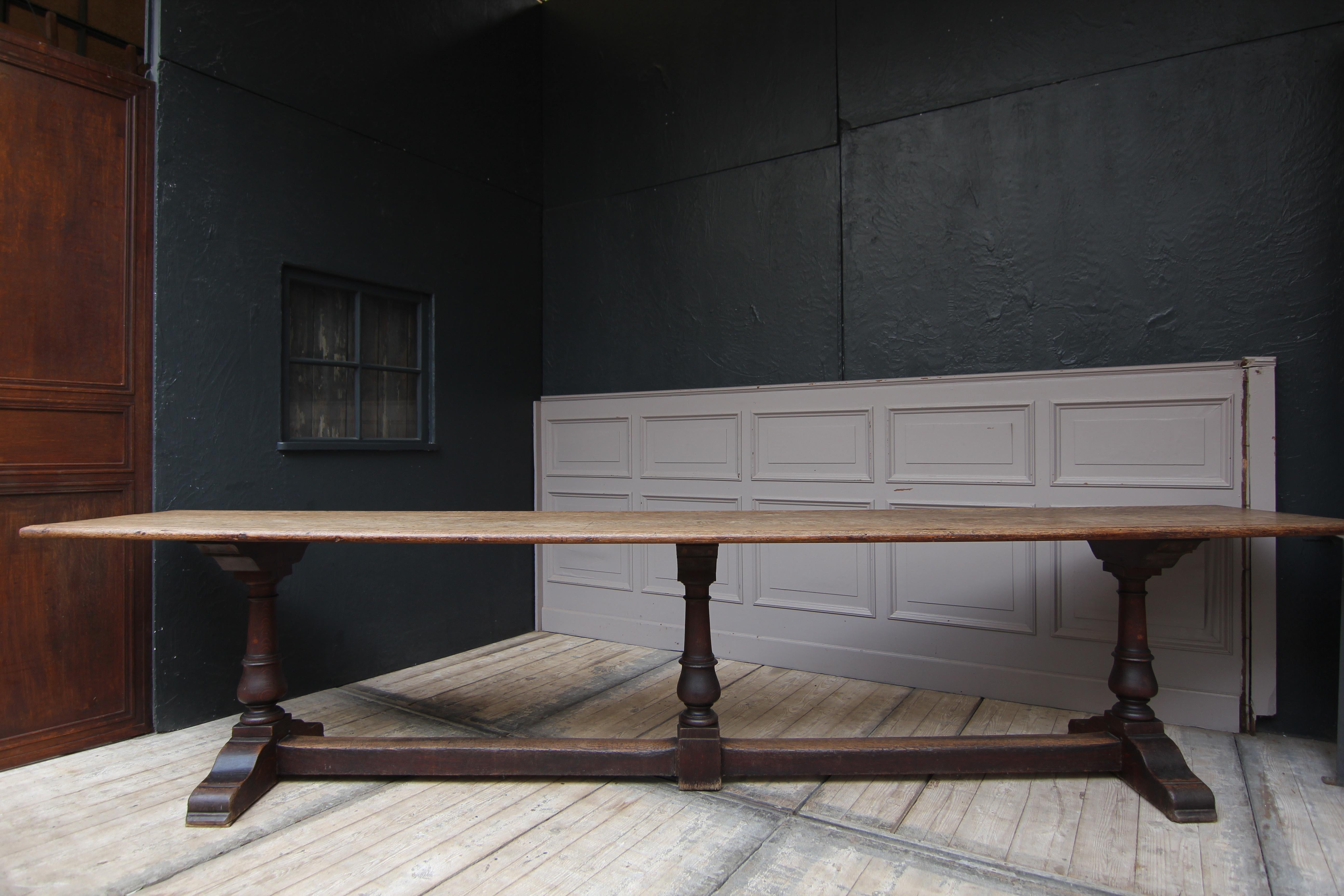 Large 18th Century French Oak Monastery Refectory Table at 1stDibs | bo ...