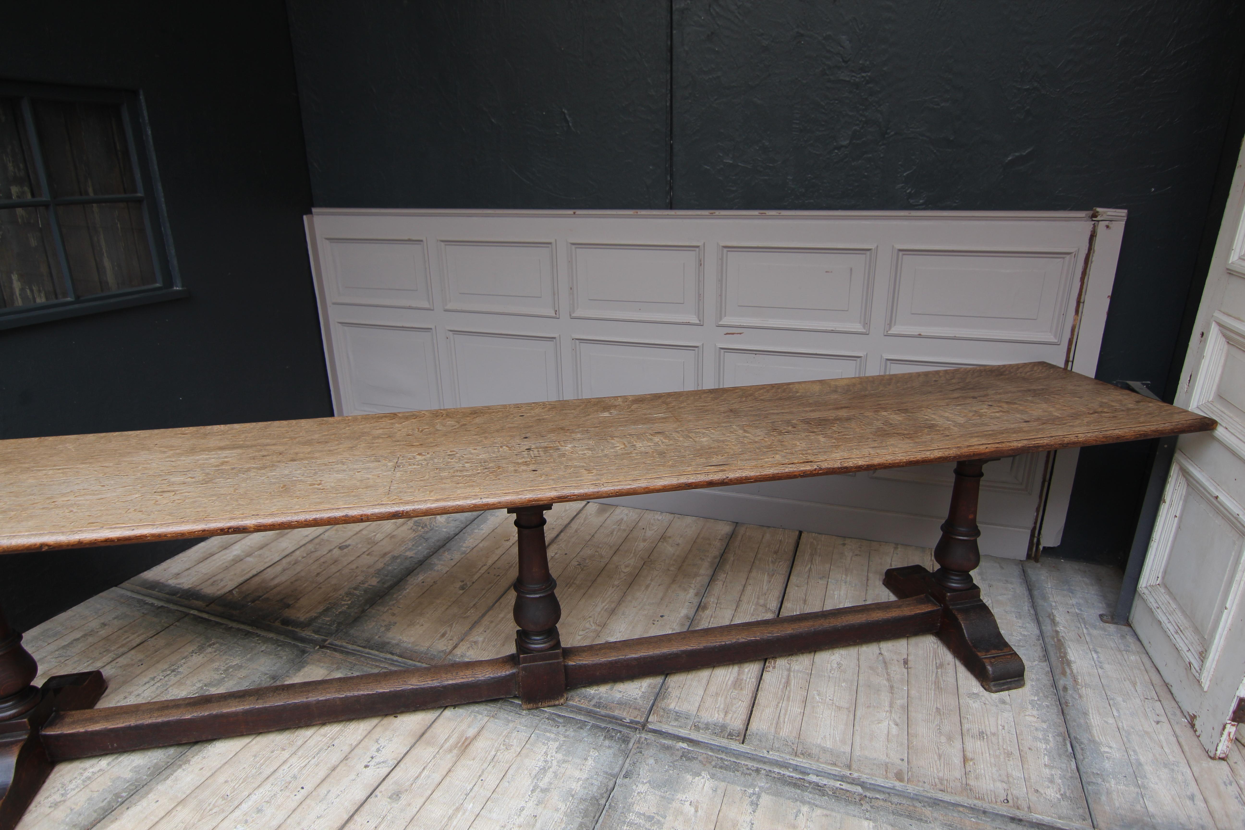 Large 18th Century French Oak Monastery Refectory Table at 1stDibs | bo ...
