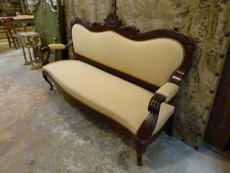 Large 1920s English Colonial Sofa For Sale at 1stDibs