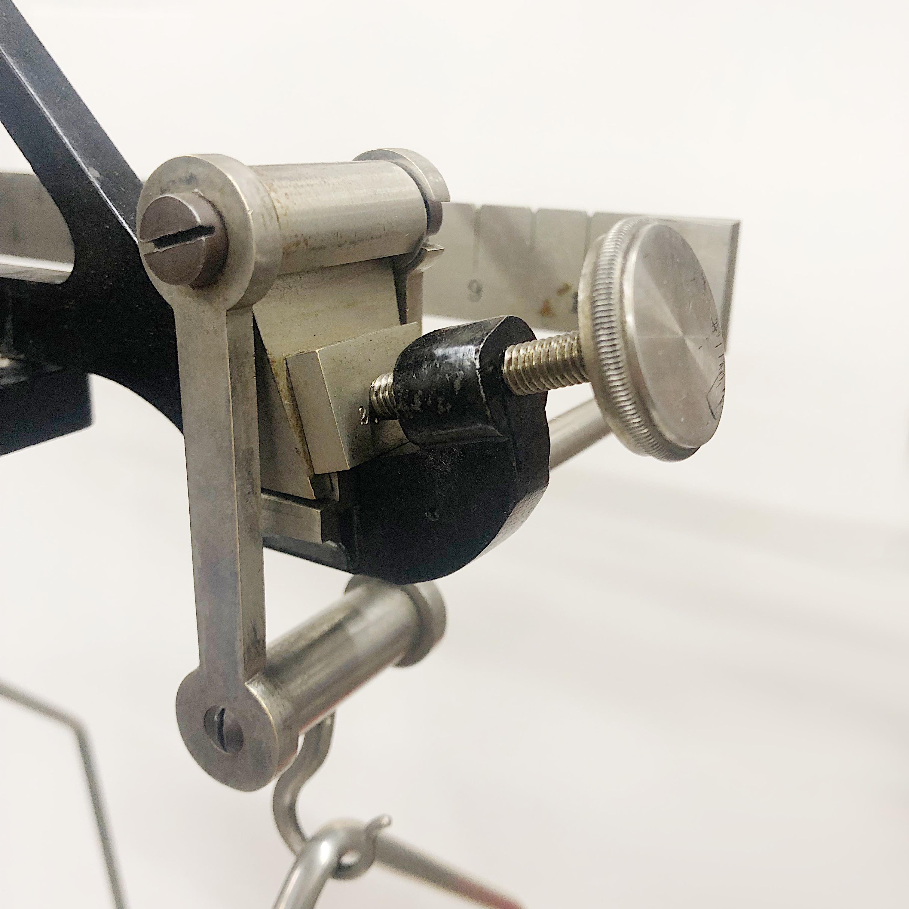 Large 1940s Vintage Industrial Apothecary Laboratory Teaching Scale ...