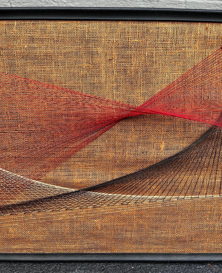 Large 1964 "String Art" Wall Art at 1stDibs