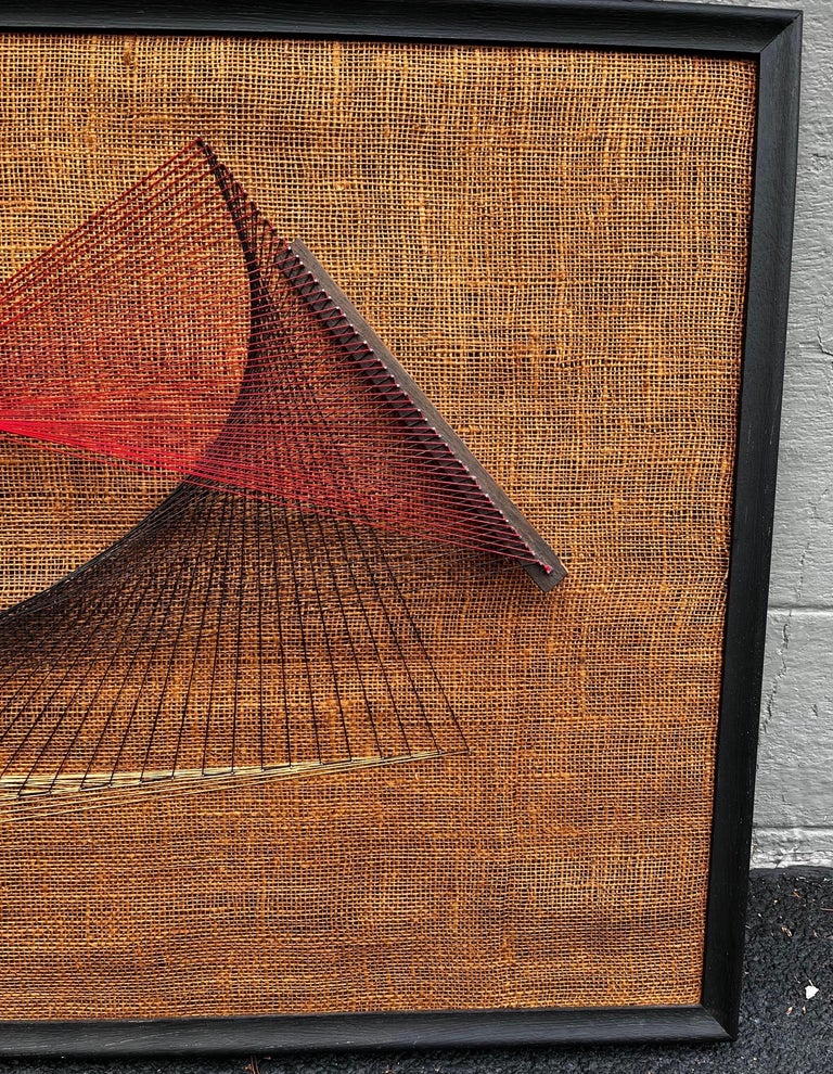 Large 1964 "String Art" Wall Art at 1stDibs