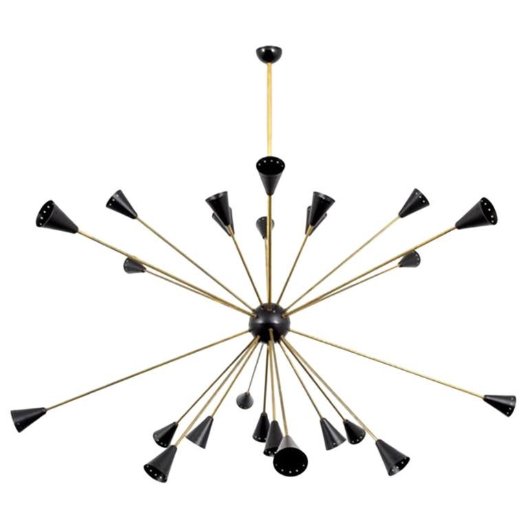 Oversized Italian Sputnik Light For Sale at 1stDibs | oversized sputnik ...