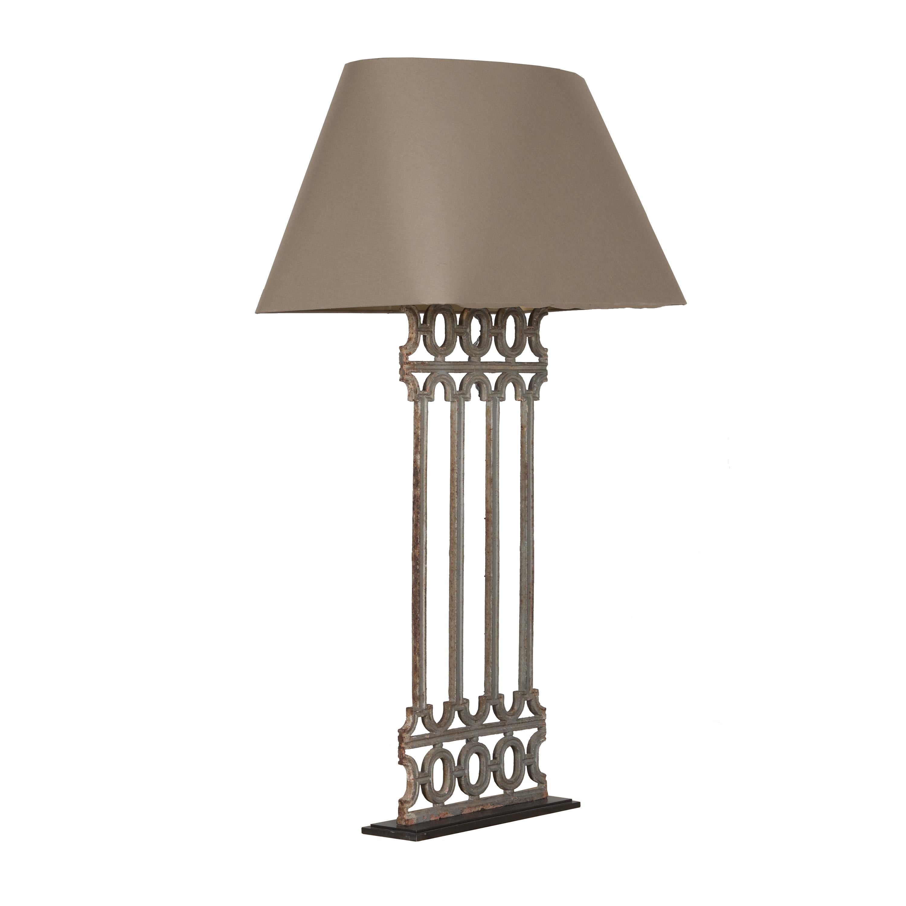 Large 19th Century Balustrade Lamp at 1stDibs