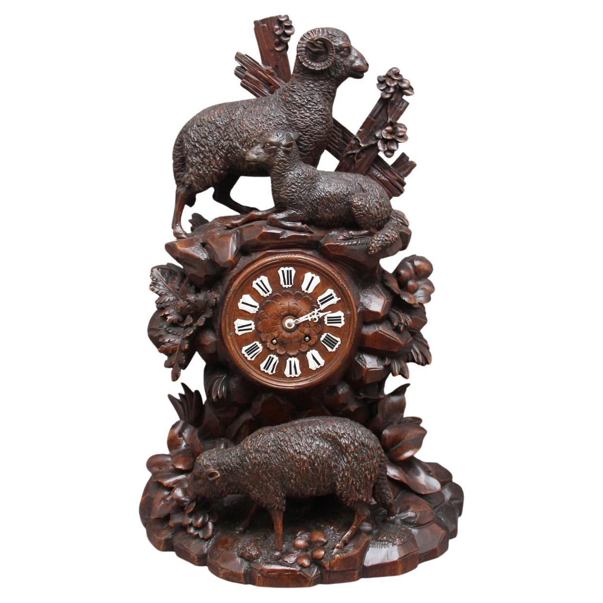 19th Century German Mantle Clock at 1stDibs