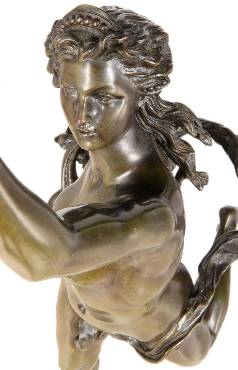 Large 19th Century Bronze Statue of the Goddess Fortuna at 1stDibs ...