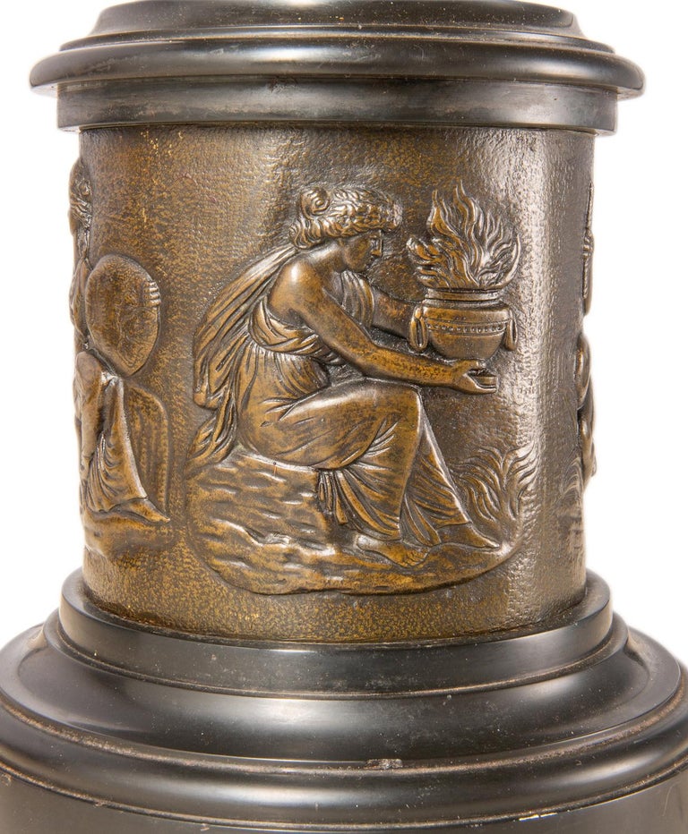 Large 19th Century Bronze Statue of the Goddess Fortuna at 1stDibs ...