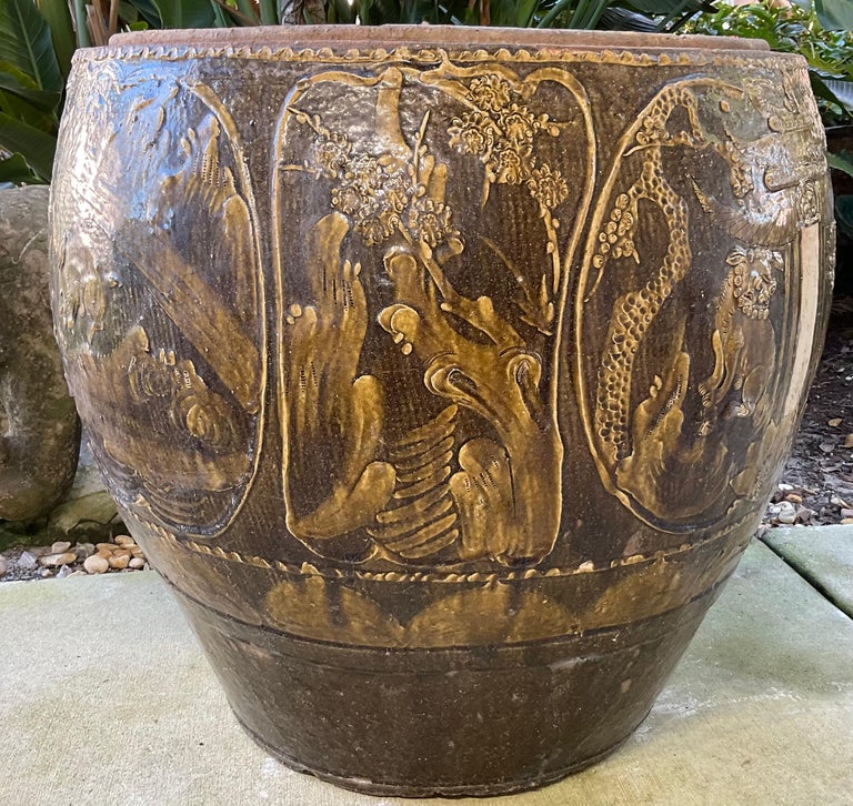 Large 19th Century Chinese Planter at 1stDibs