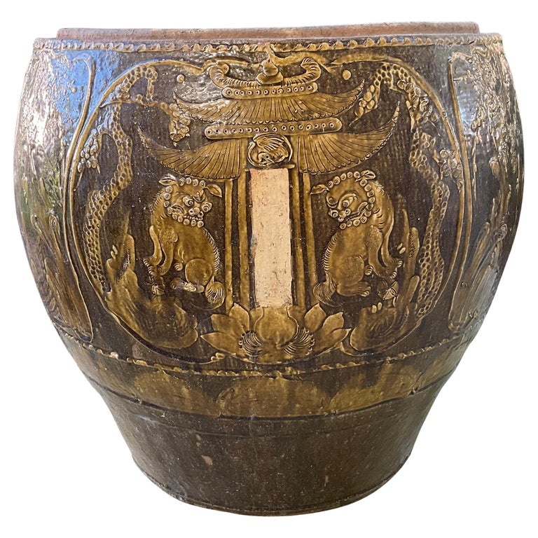 Large 19th Century Chinese Planter at 1stDibs