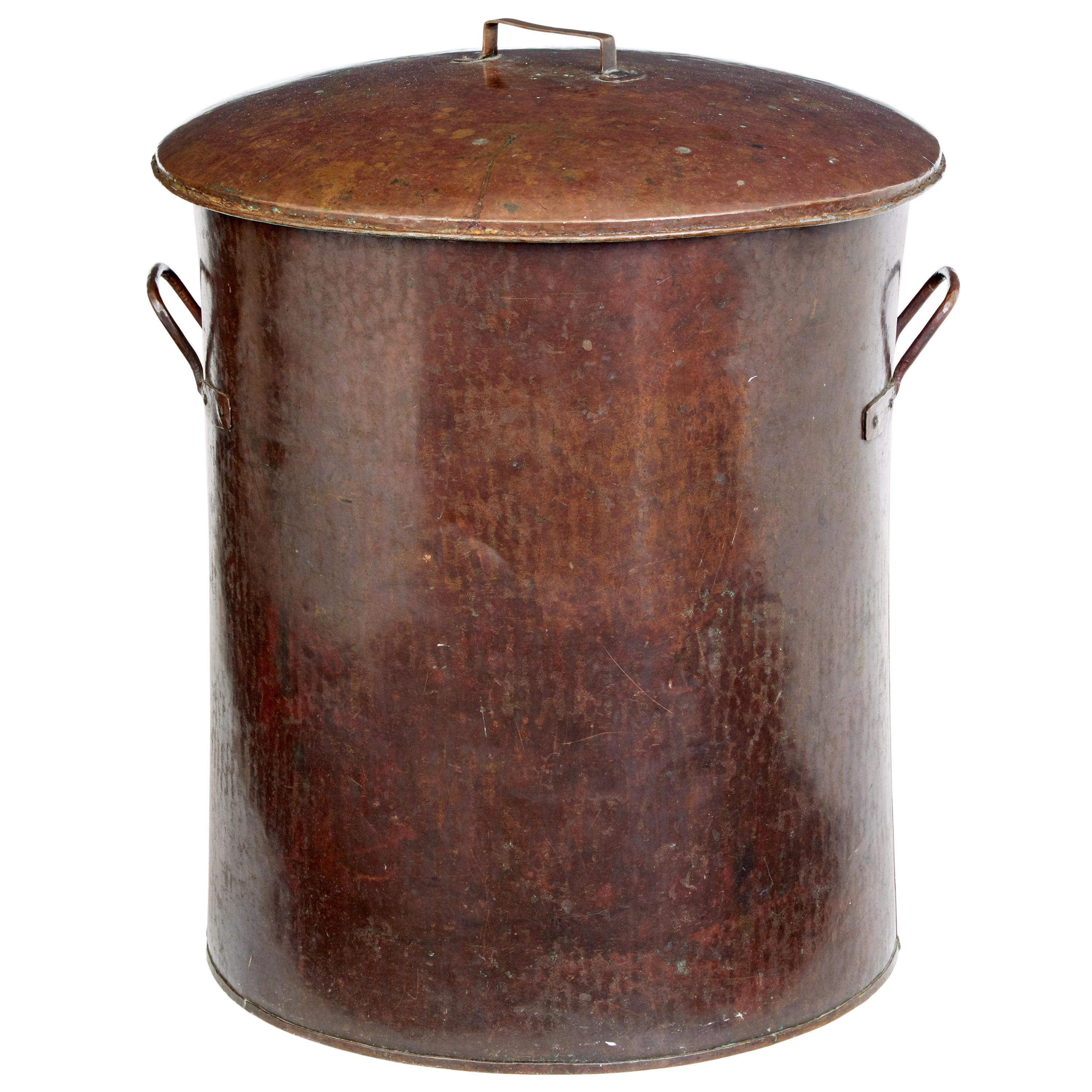 Large 19th Century Copper Milk Vessel at 1stDibs | large copper ...