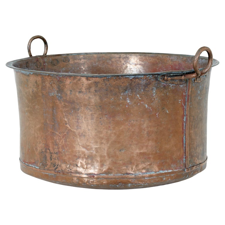 Large 19th Century Copper Pot at 1stDibs