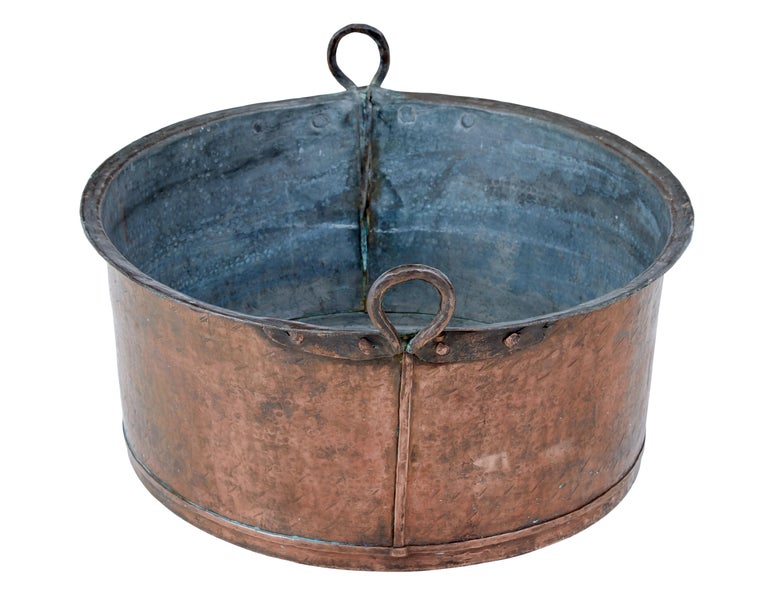 Large 19th Century Copper Vessel at 1stDibs