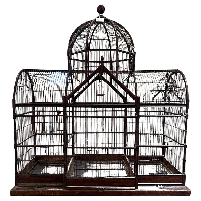 Large 19th Century "Crystal Palace" Birdcage at 1stDibs