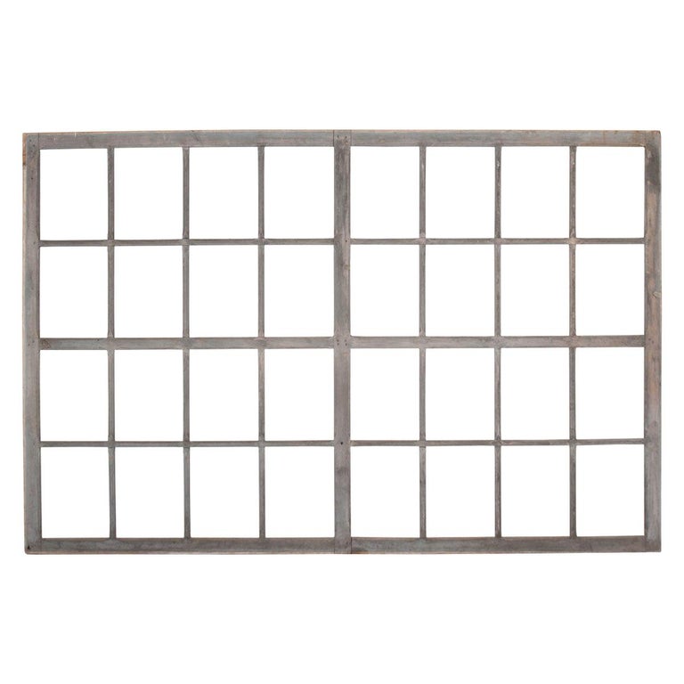 Large 19th Century English Painted Window For Sale at 1stDibs