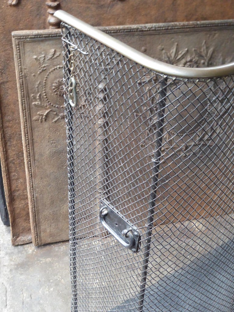Large 19th Century English Victorian Fire Guard For Sale at 1stDibs