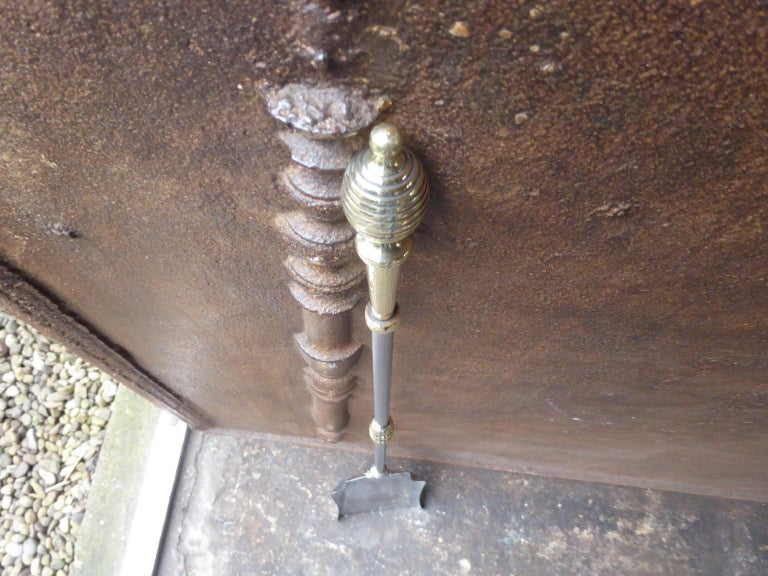 Large 19th Century English Victorian Fireplace Shovel or Fire Shovel ...