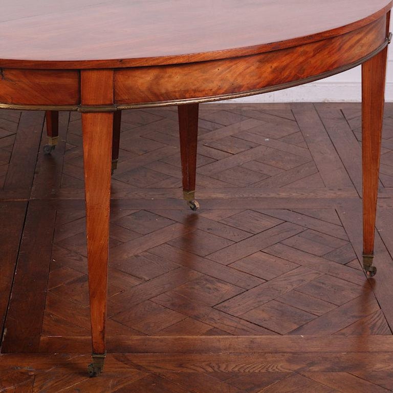 Large 19th Century French Directoire Style Dining Table at 1stDibs