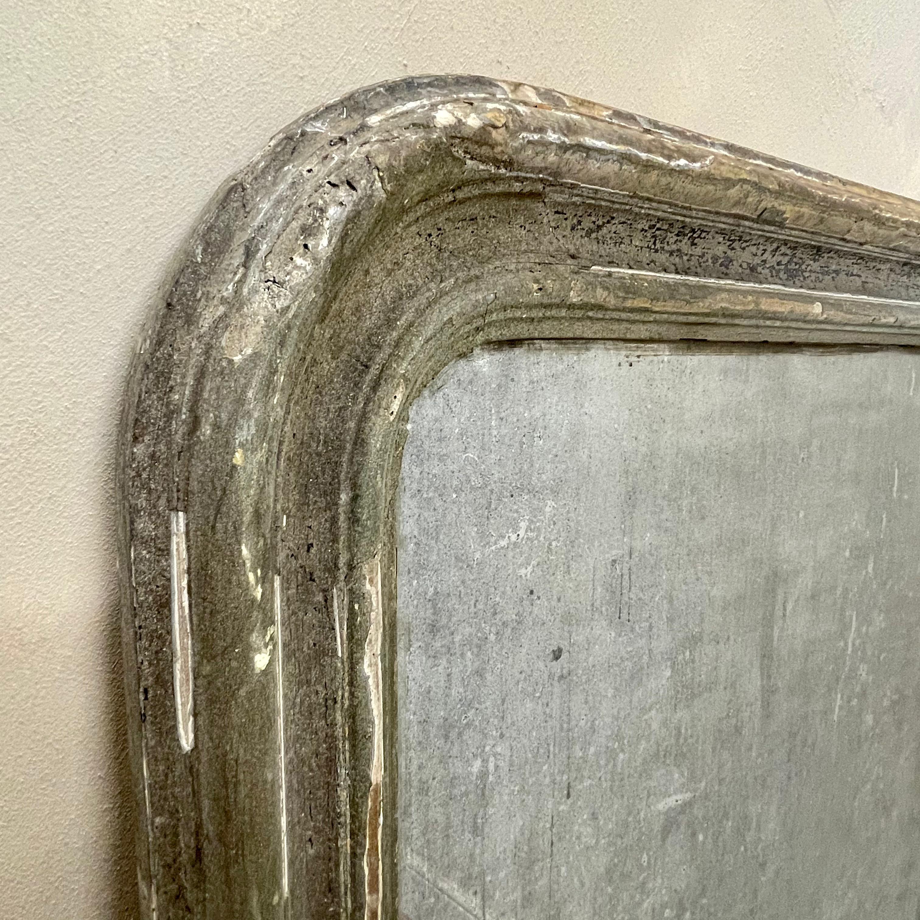 Large 19th Century French Louis Philippe Foxed Mirror 4.5 feet For Sale ...