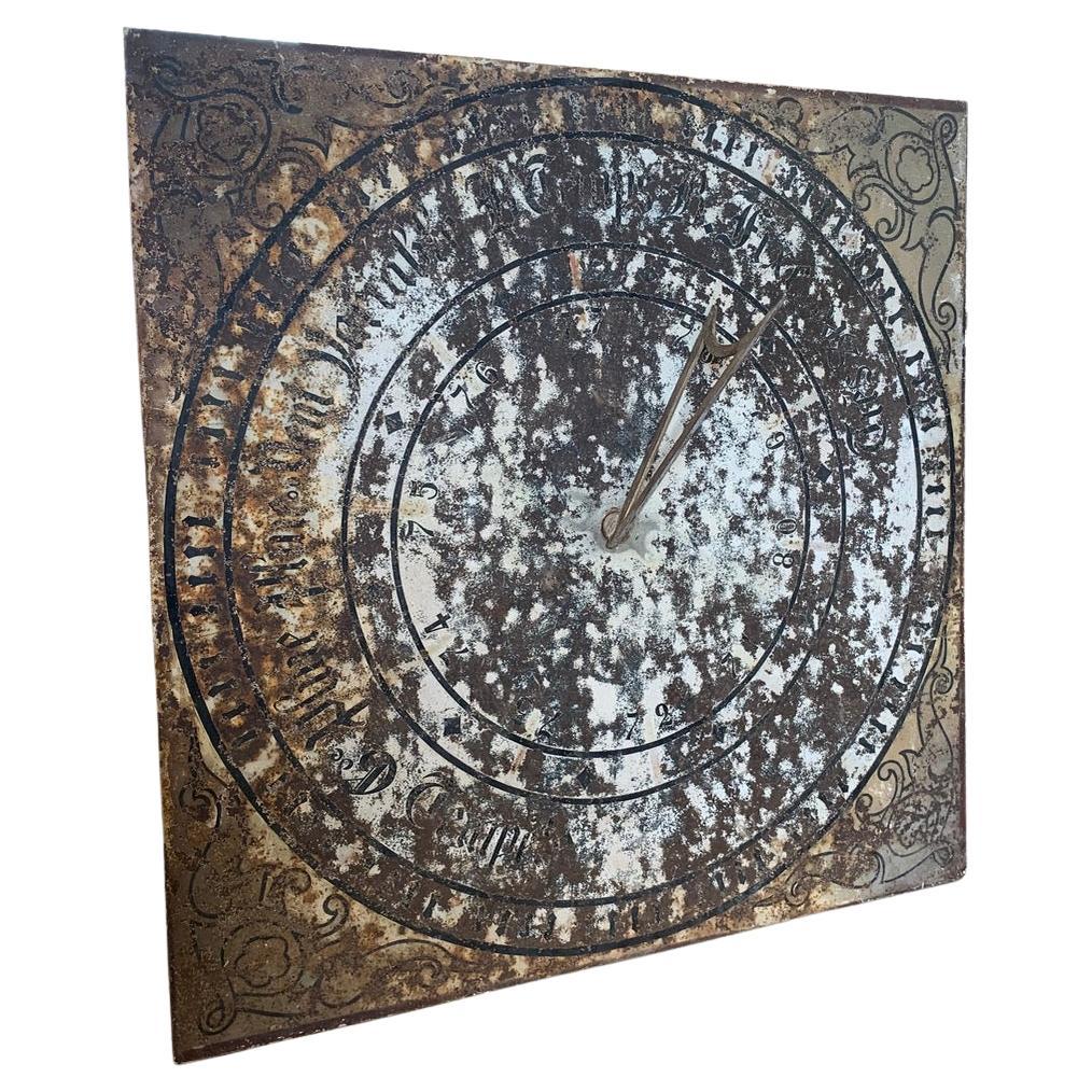 Large 19th Century French Sundial at 1stDibs