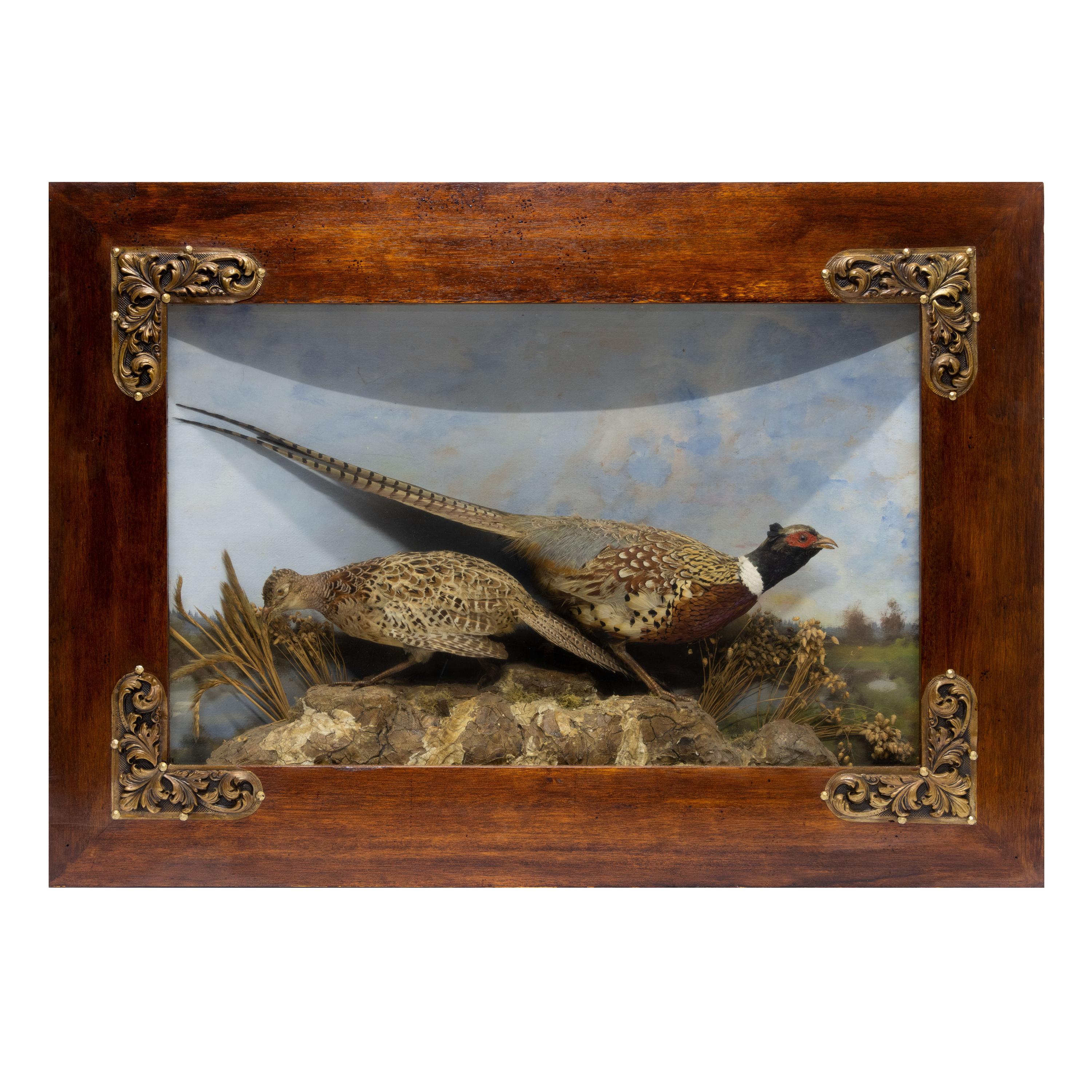 19th Century Flemish Straw Work Folk Art Crucifix Bowed Glass Shadow ...