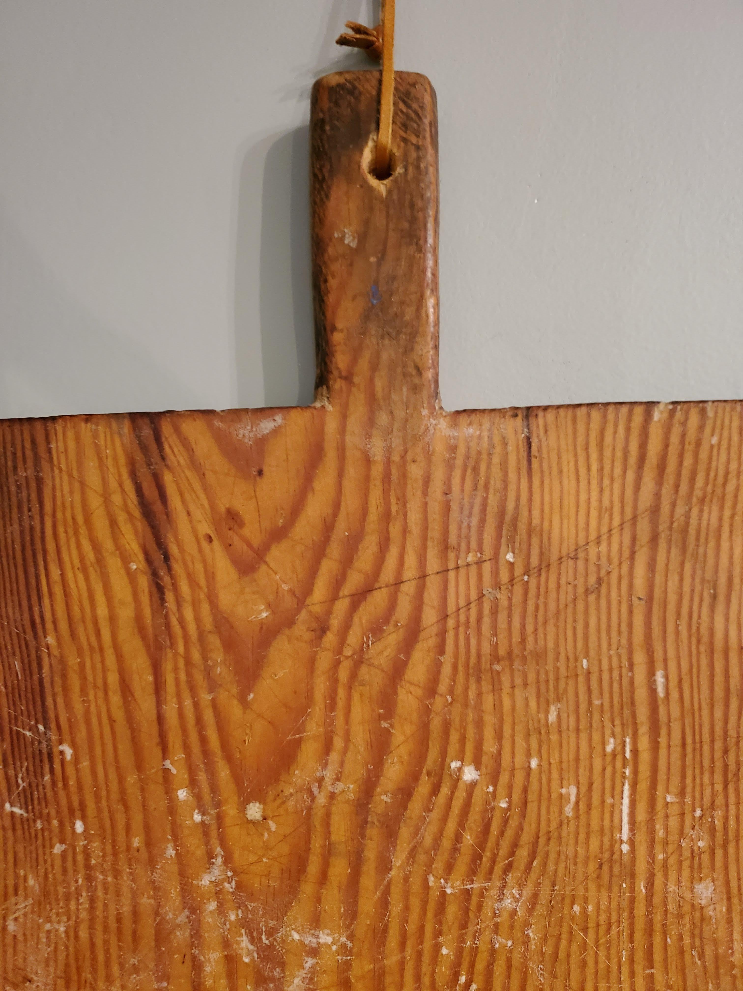 Large 19th Century Rustic Turkish Red Pine Bread Board at 1stDibs ...