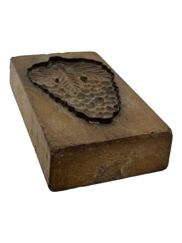 Large 19th Century Wooden Gingerbread Cookie Speculaas Springerle Mold ...